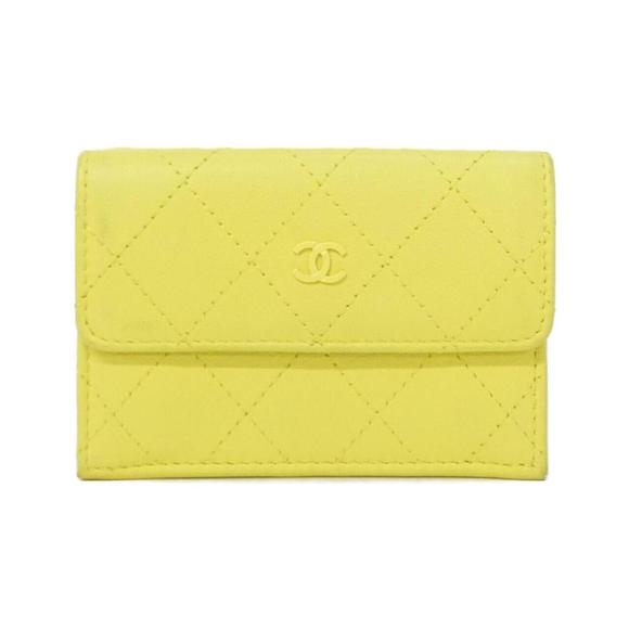CHANEL | Bags | Chanel Yellow Wallet | Poshmark